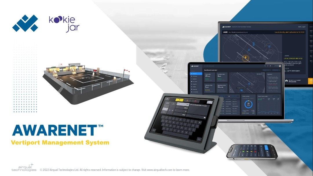 Kookiejar Partners with AirQual for Emergency Dispatch in Vertiports - Advanced Air Mobility Intl