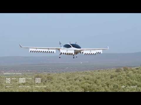 Lilium Jet achieves full transition on wings and canards - Advanced Air ...