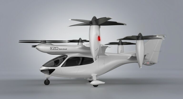 Safran Smart Motors to Power TCab's E20 eVTOL - Advanced Air Mobility Intl