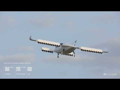 Lilium Jet Test flight April 2022: Full 45kts flight - Advanced Air ...