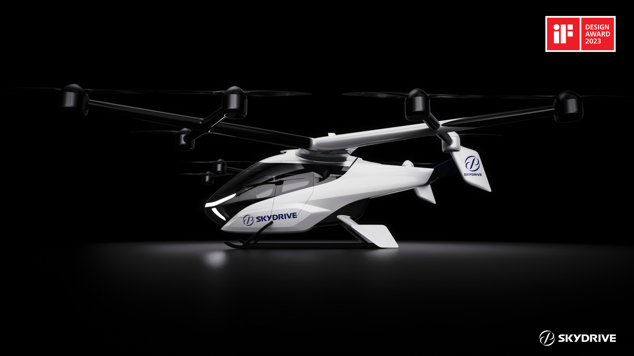 SkyDrive's eVTOL Aircraft Wins iF Design Award - Advanced Air Mobility Intl