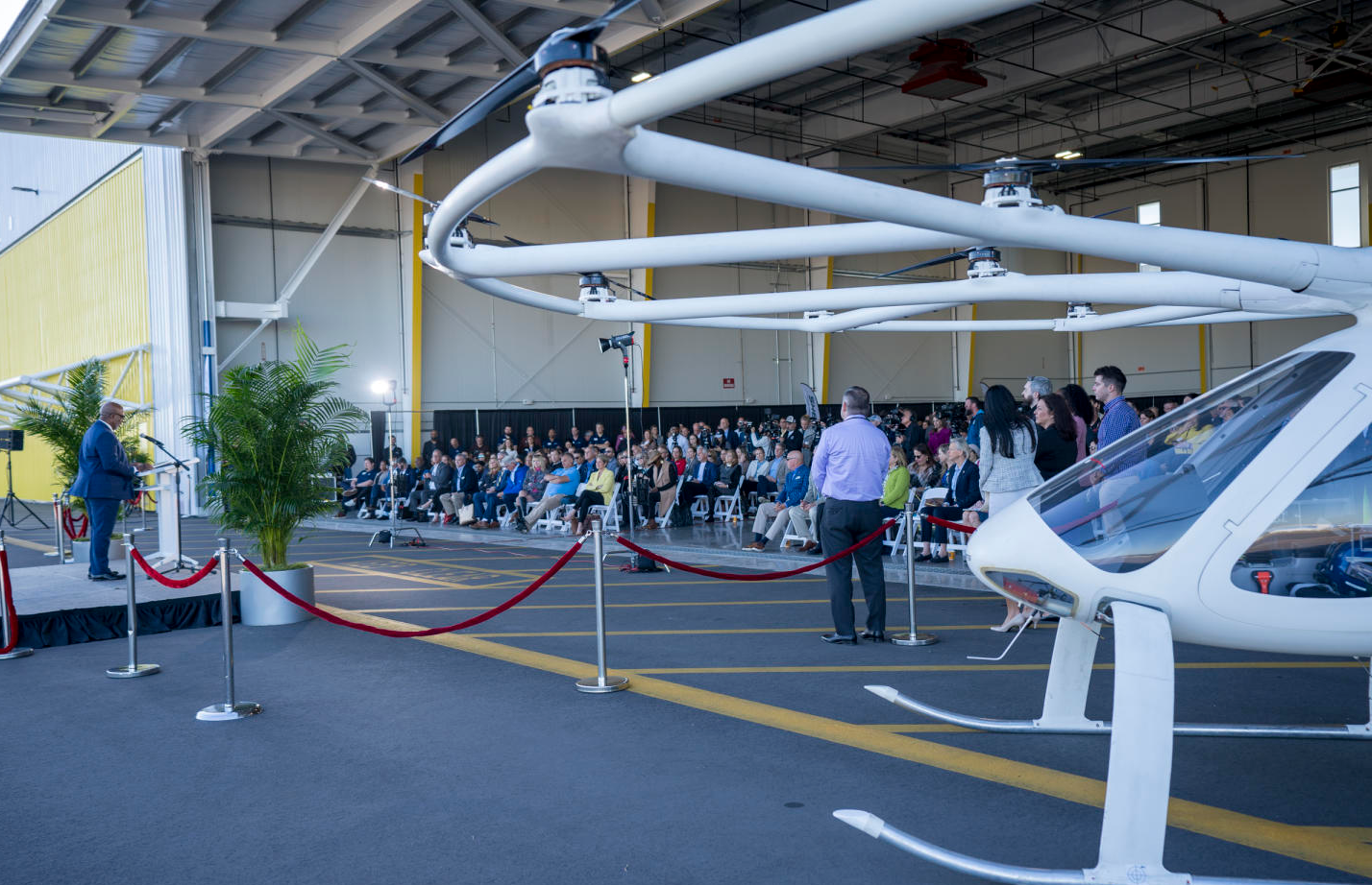 Volocopter Tests eVTOL at Tampa International Airport - Advanced Air ...