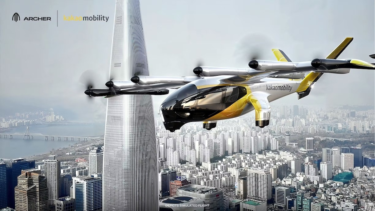 Archer Aviation Selected by KakaoMobility as eVTOL Partner - Advanced ...