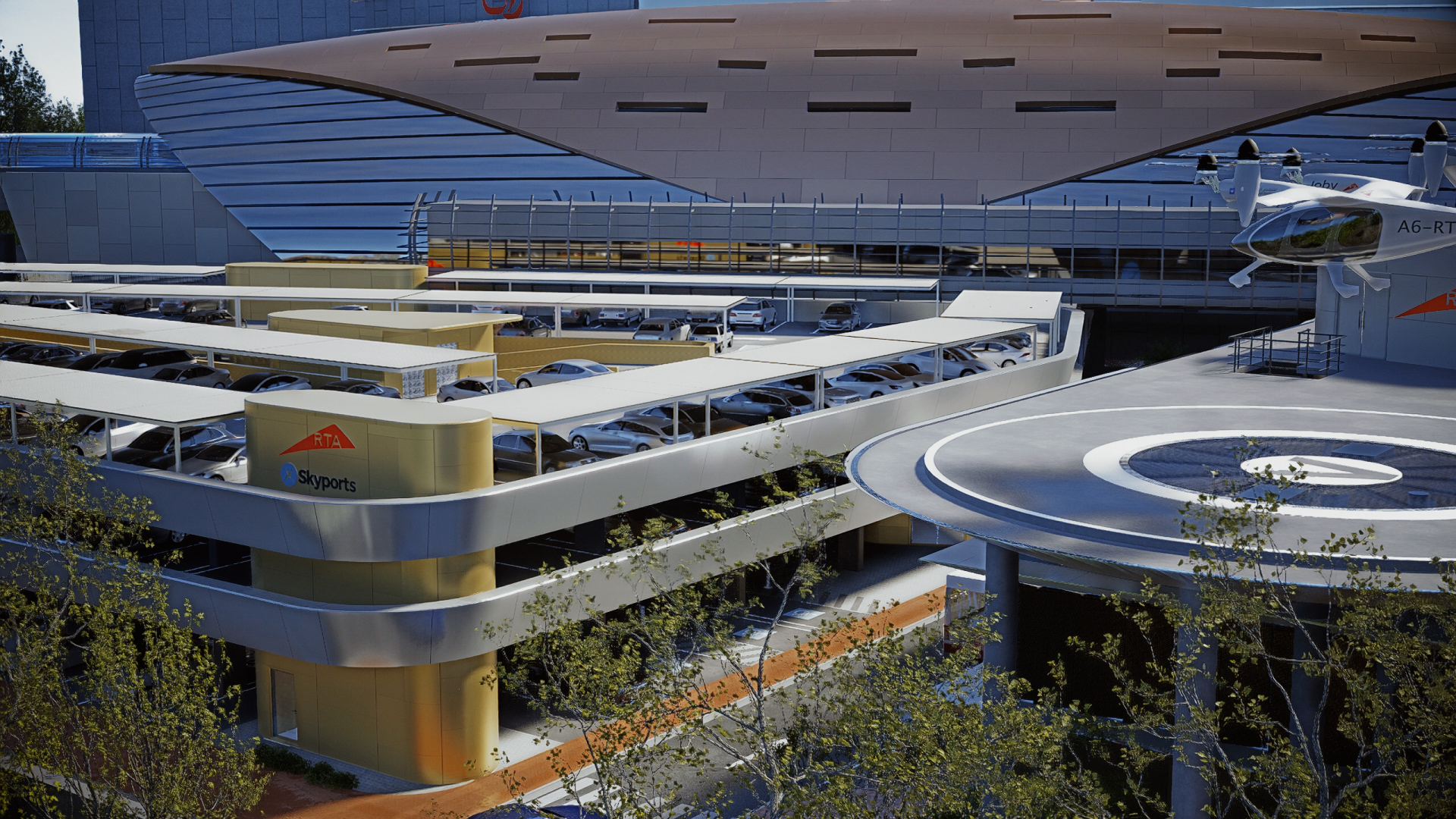 Construction Begins on Joby's First Dubai Vertiport - Advanced Air ...