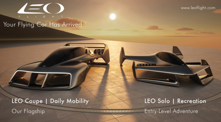 LEO eVTOL Showcased at CES 2025 - Advanced Air Mobility Intl