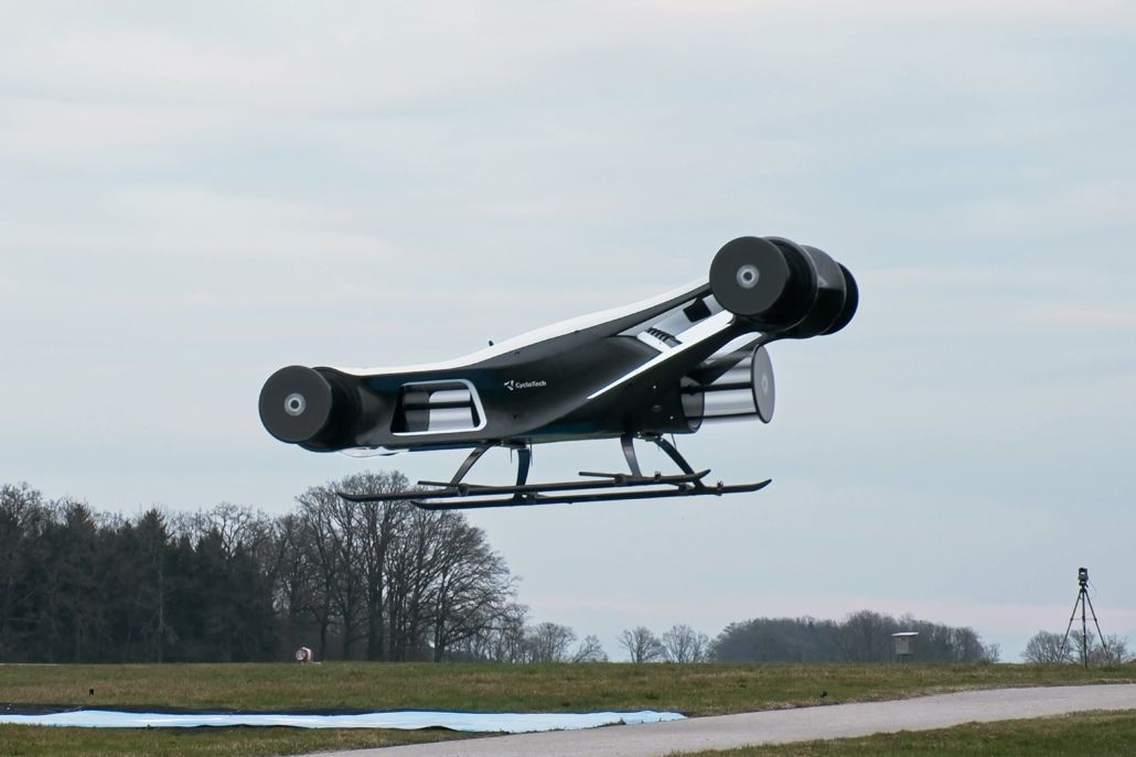 CycloTech eVTOL Demonstrates Next-Gen Thrust Vectoring in Maiden Flight ...