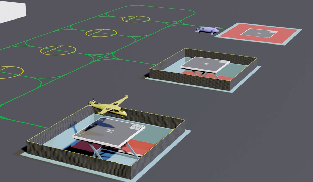Skyportz Showcases Modular Vertipad Concept for Urban eVTOL Operations ...