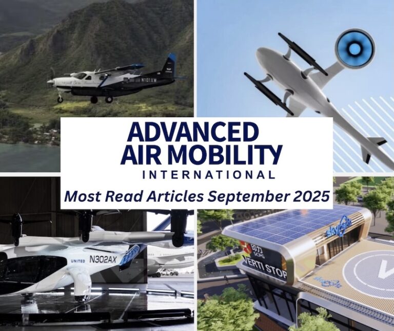 Most Read Articles on Advanced Air Mobility International in September ...