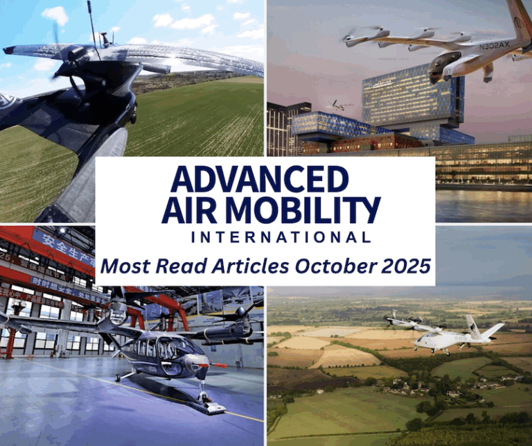 Most Read Articles on Advanced Air Mobility International in October ...